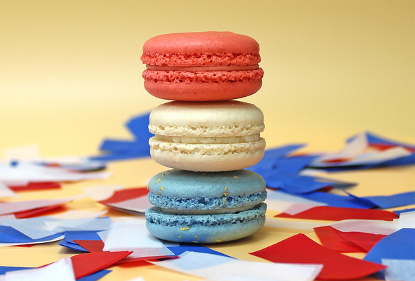 Red, White, and Blue Tower - Macarooz