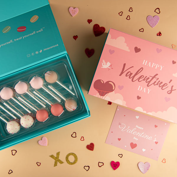 Limited Edition Galentine's / Valentine's Mac Pops Collection - Macarooz