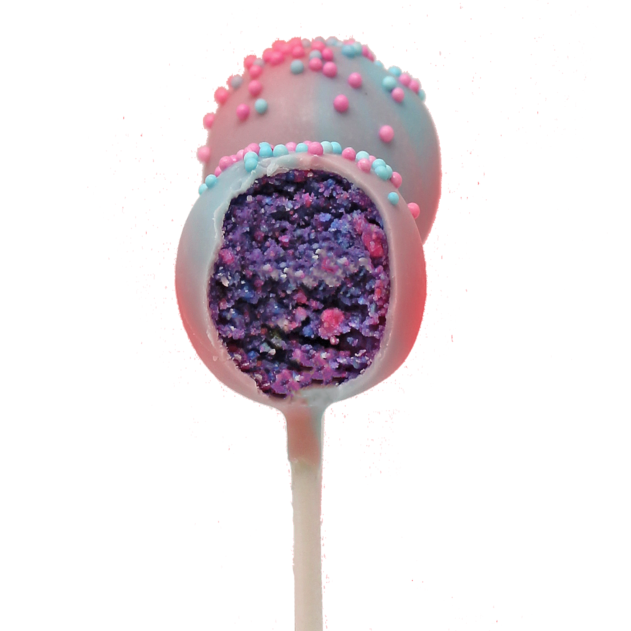 Cotton Candy Cake Pops