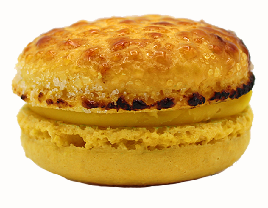 Limited Edition: Jackfruit Lychee Creme Brûlée - Macarooz