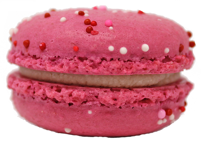 Raspberry White Chocolate Macarons | Macarooz